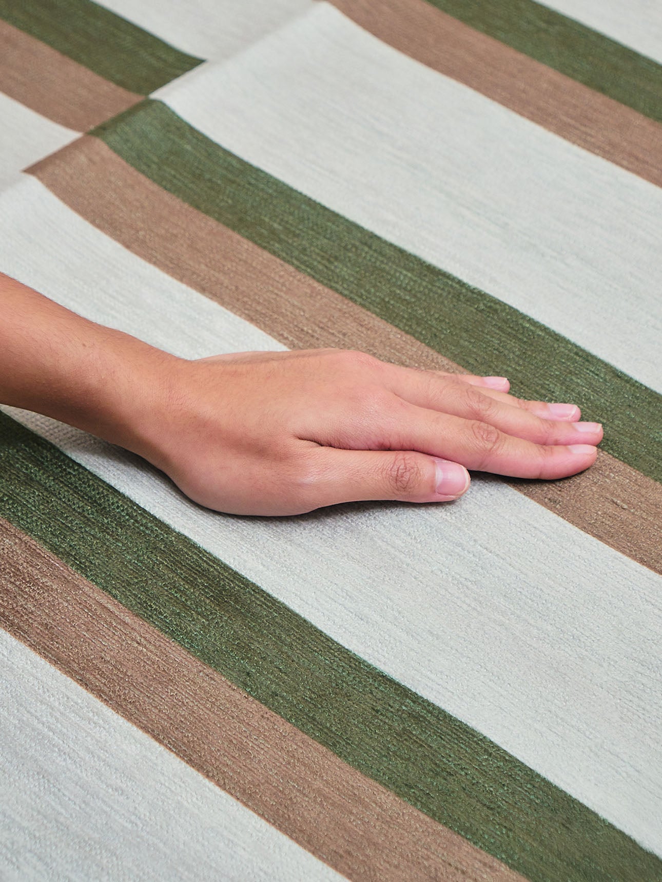 Carrel Bone Chenille Rug